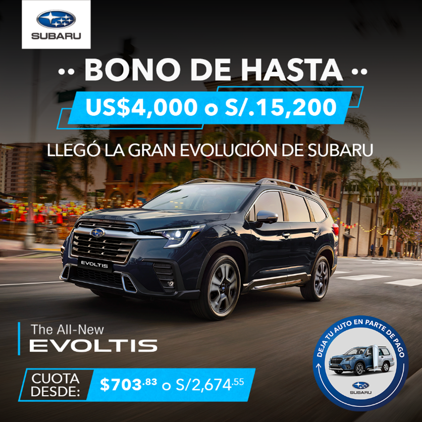 Promociones | Subaru Perú - Subaru Perú